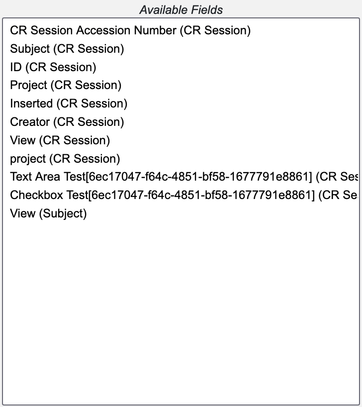Custom Form Integration with XNAT Search